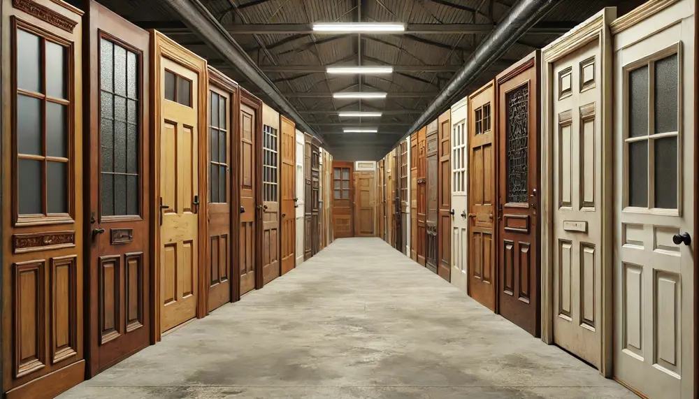 Plateforme digitale pour le réemploi des portes en bois - Digital Door Twin